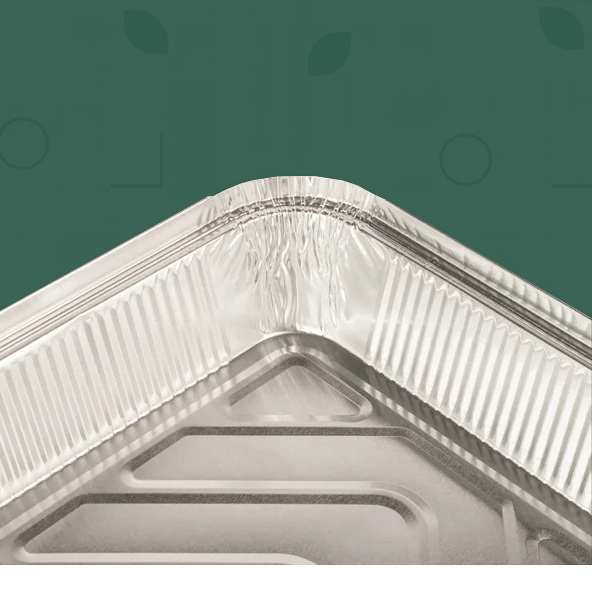 Foremki aluminiowe prostokątne – tacki i pojemniki do żywności | VerdiPack
